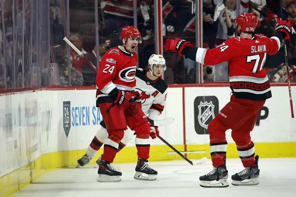 Stanley Cup Playoffs: ‘Canes rip Devils; Vegas edges Oilers | News ...